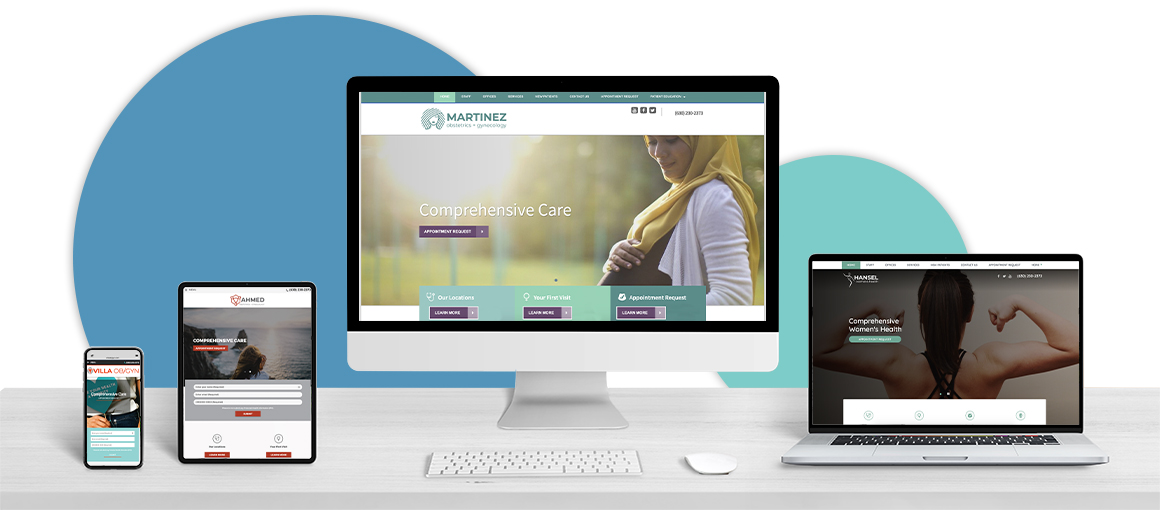 OB GYN Website Design for Gynecologists | Officite