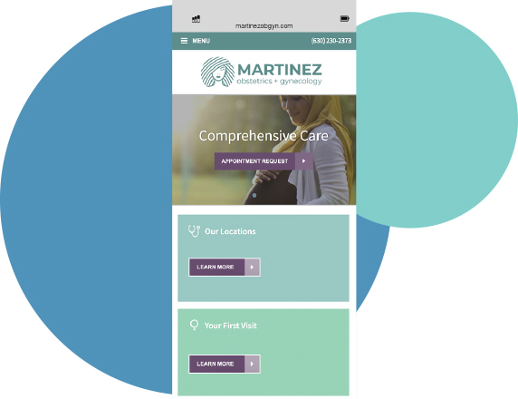 OB GYN Website Design for Gynecologists | Officite